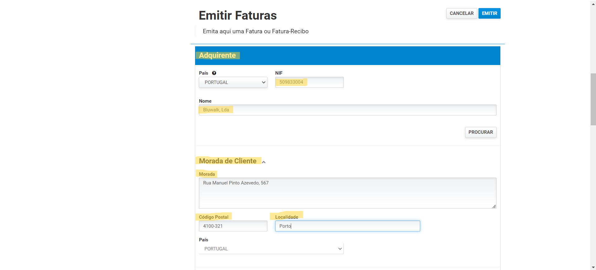 How to issue my Invoice/Receipt?
